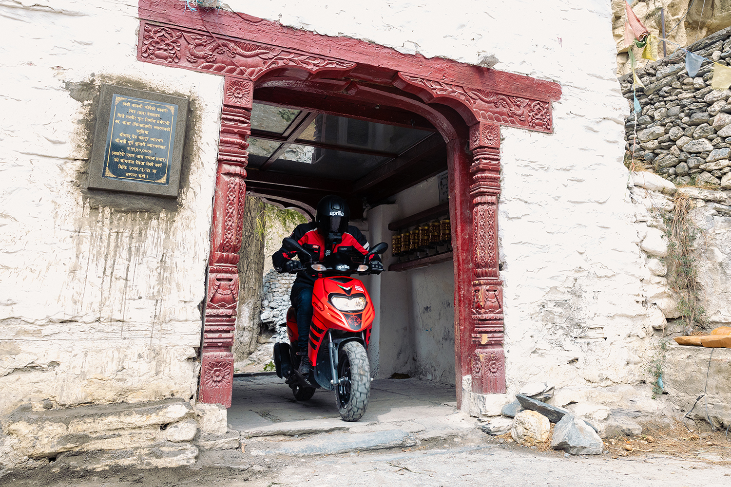 Aprilia Conquers Lubra Pass | Aprilia Nepal